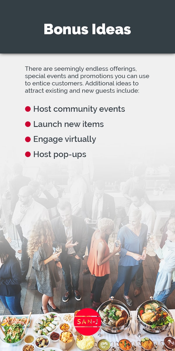 3 Promotions to Bring More Sales to Your Restaurant - San-J