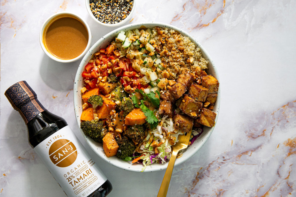 Roasted Eggplant, Sesame & Tamari Dip - San-J